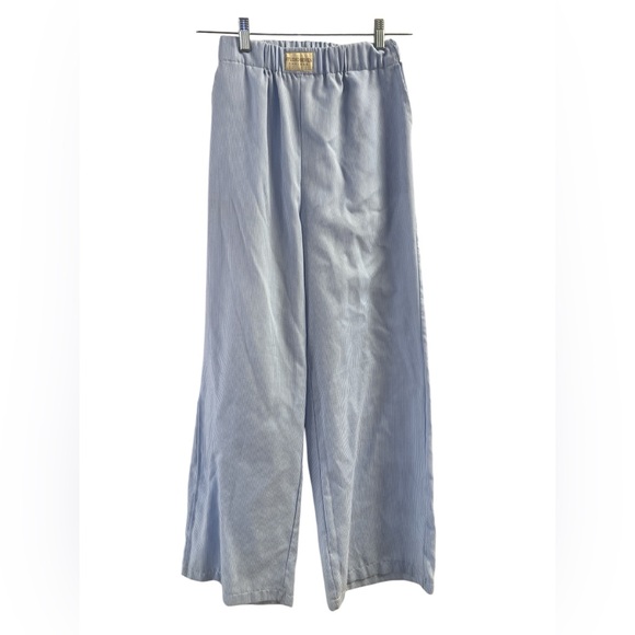 studio seven | Pants & Jumpsuits | Studio Seven Blue Striped Wide Leg ...